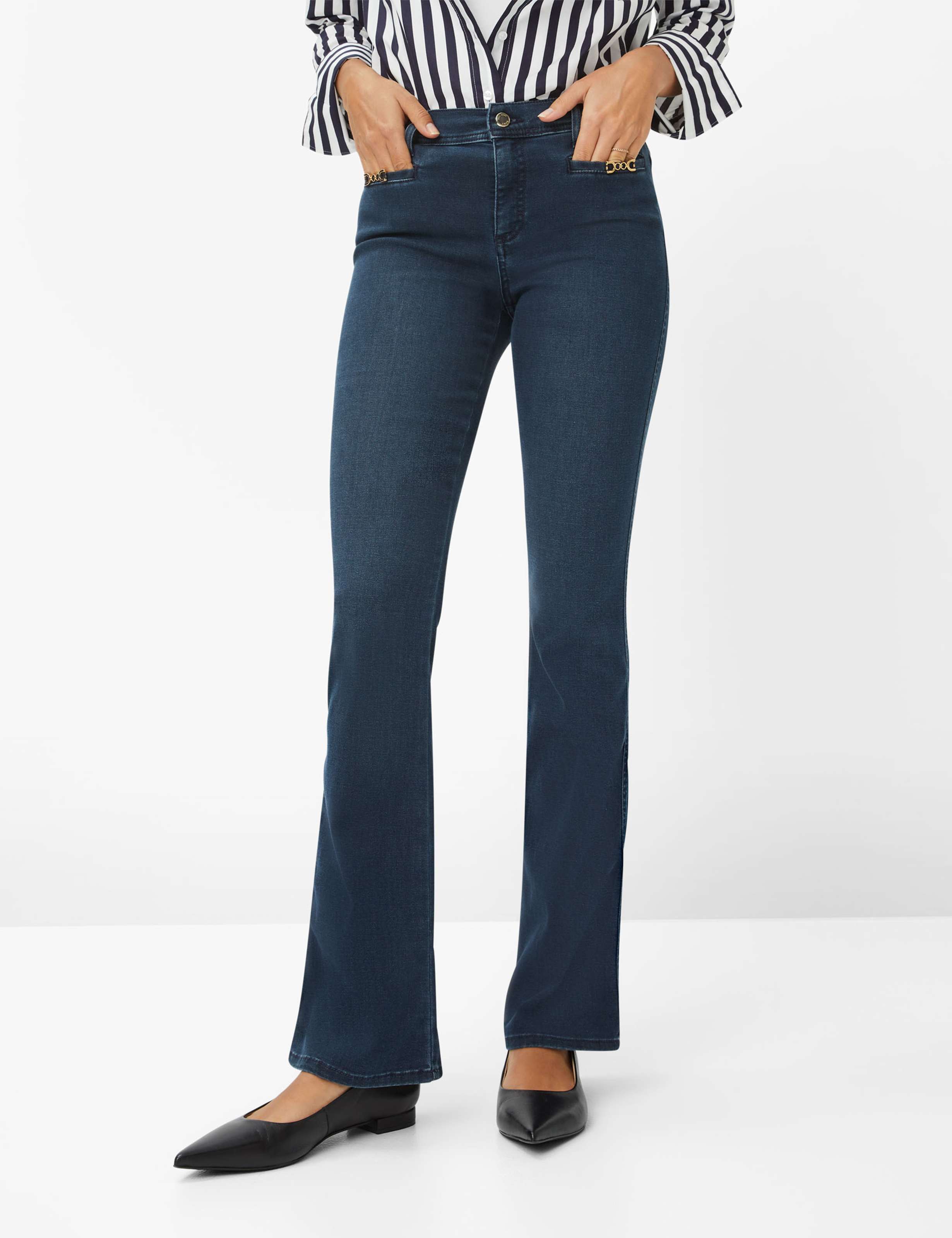 Women's fashion Jeans Style SHAKIRA Dark Blue Slim Fit