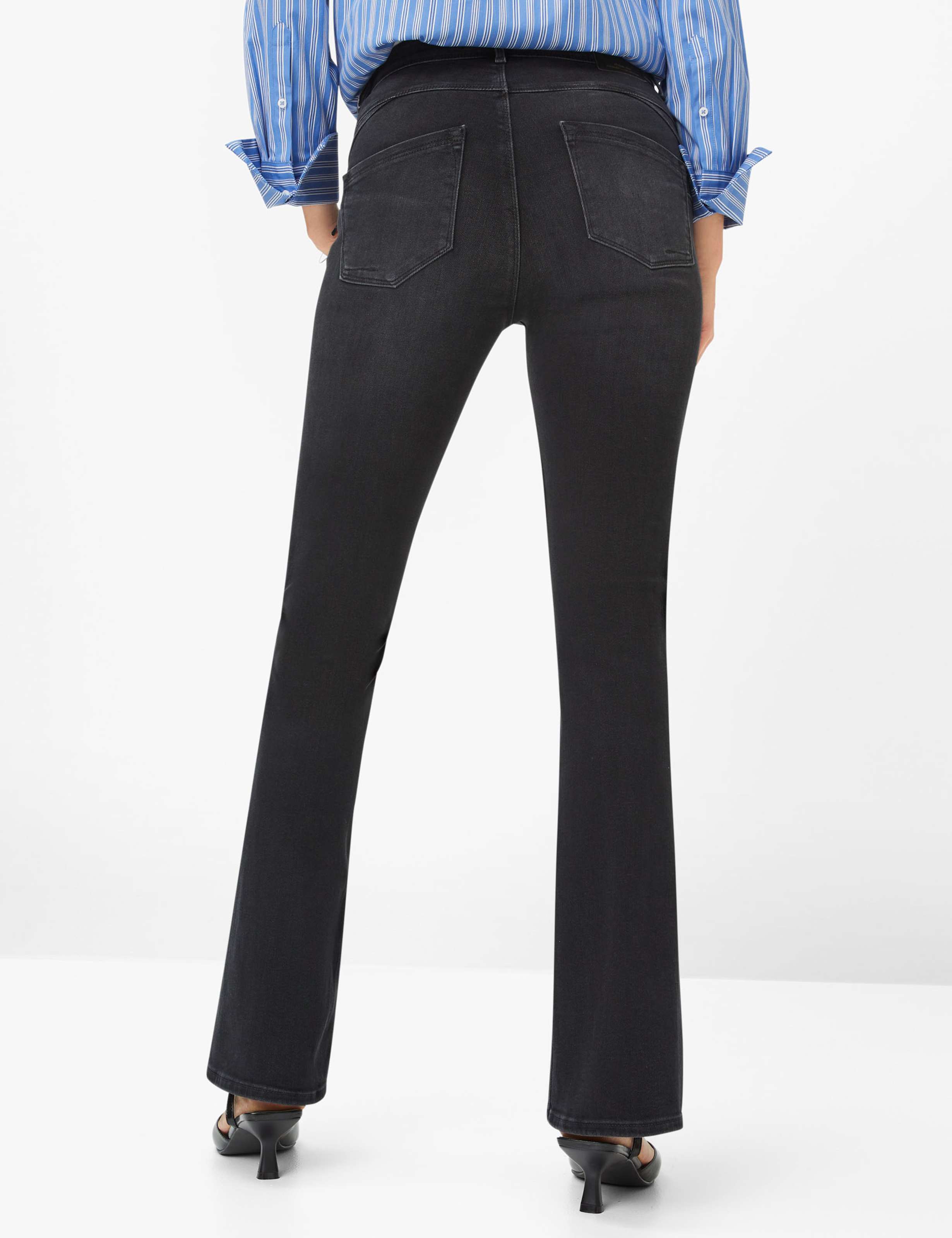 Damesmode Jeans Style ANA Donkergrijs Skinny Fit bij Brax!