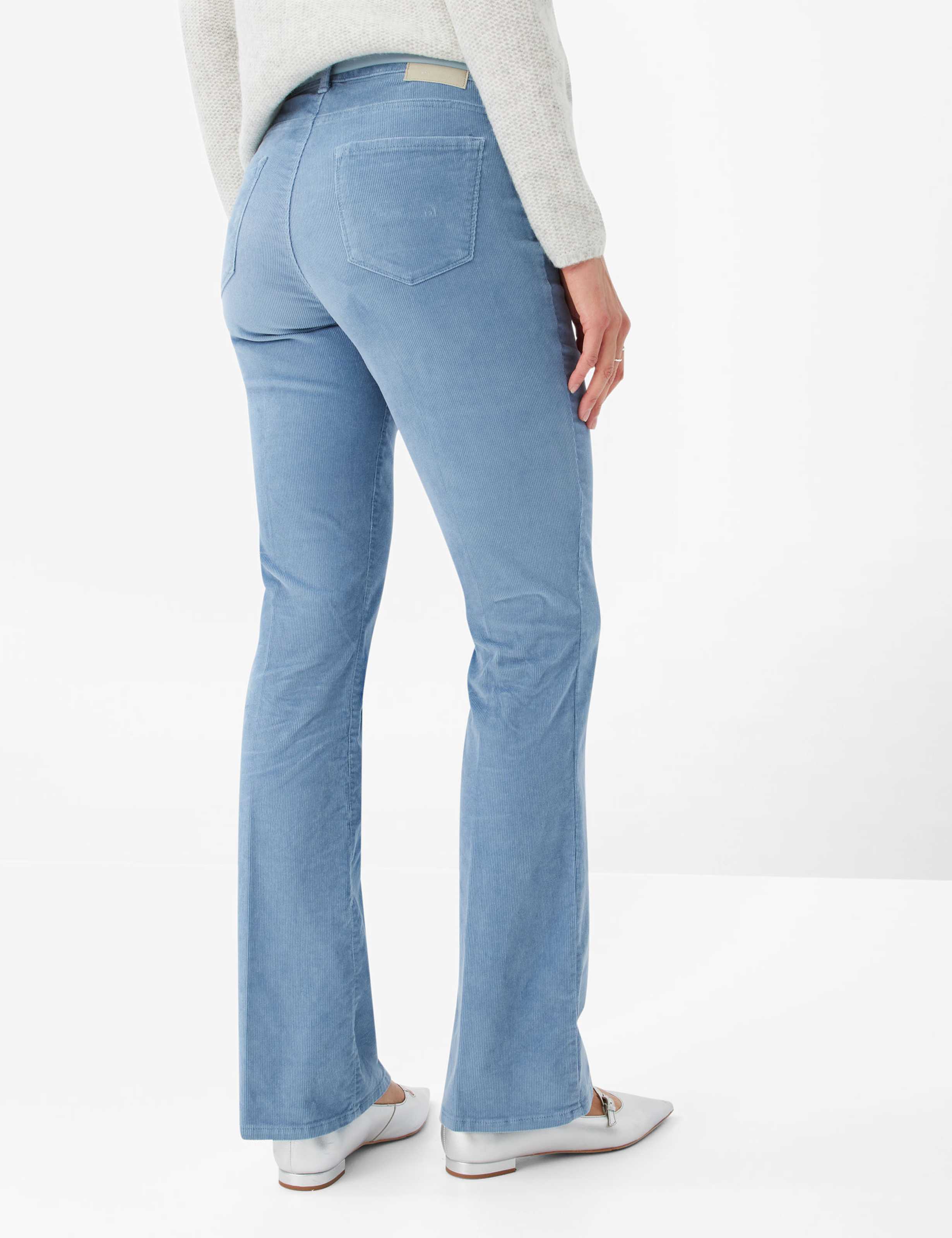 Damesmode Broeken Style SHAKIRA Blauw Slim Fit bij Brax!